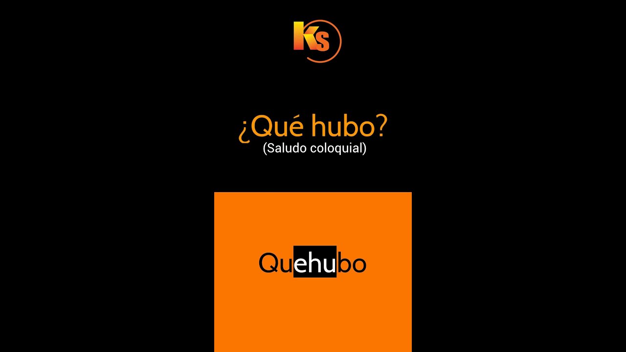 📍How to pronounce in Spanish... ¿Qué hubo? - YouTube
