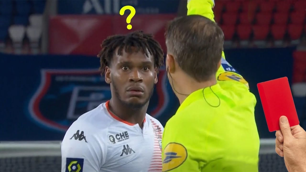 Funny Red Card Moments - YouTube