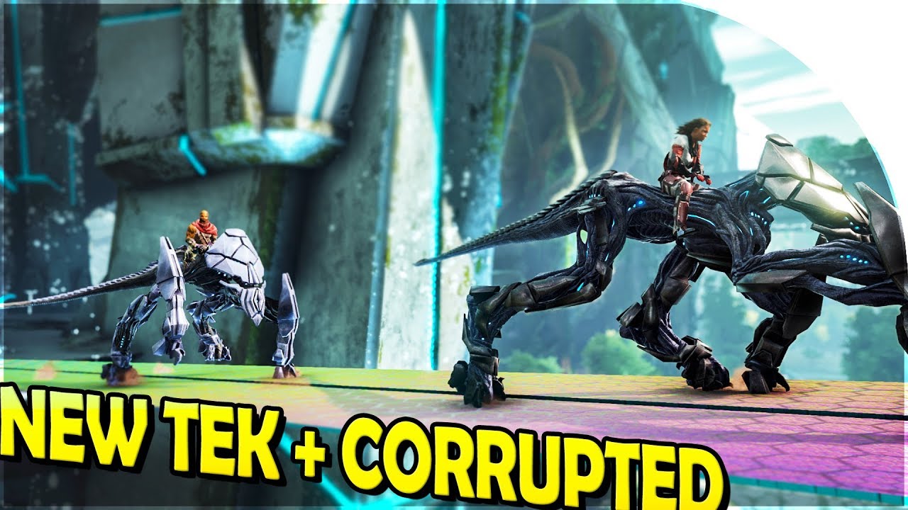 *NEW* TEK Dinos + CORRUPTED Dinos + TAXIDERMY - DEFENSE UNIT BATTLE ...