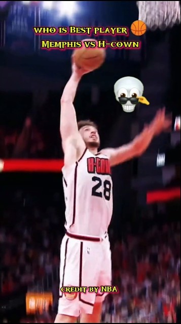 Who is Best player 🏀 Memphis vs H-cown 🤔 #nba #nbalive07 #basketball # ...