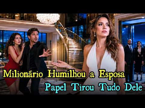 Milionário Humilhou a Esposa Com a Amante, Mas Um Papel Tirou Tudo Dele