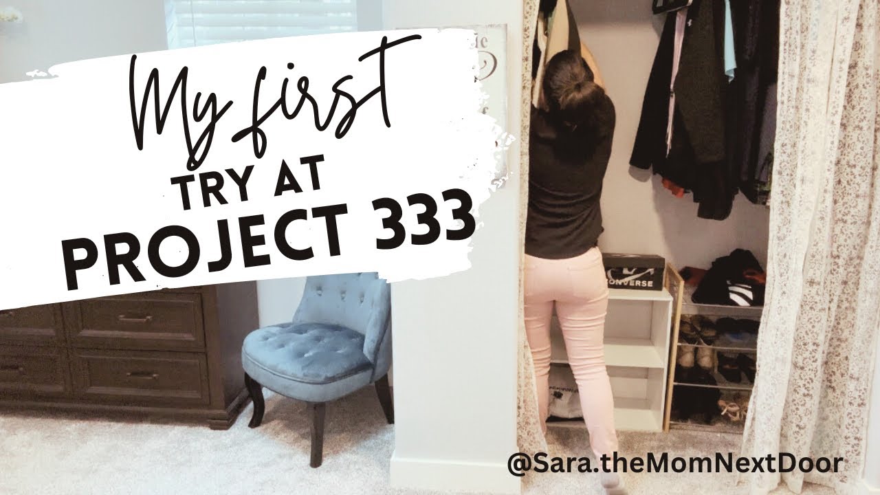 Project 333 - organize your closet with me as I create a capsule ...