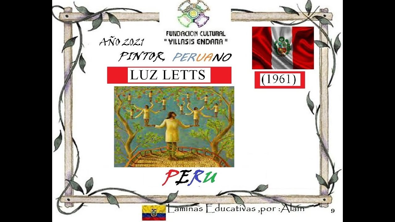 LUZ LETTS 1961PINTORA PERUANA - YouTube