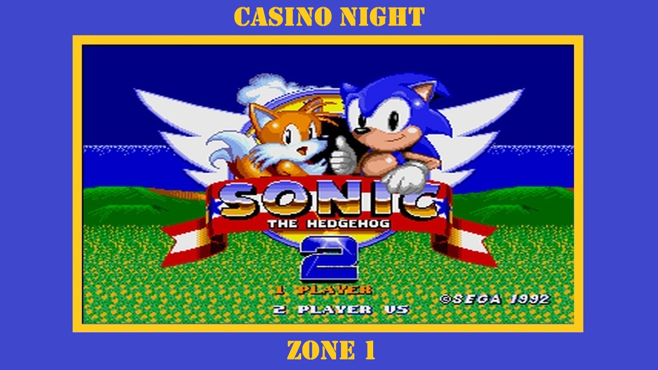 Sonic The Hedgehog 2 - Casino Night Zone 1 - 7 - YouTube