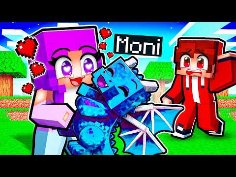 Moni EJDERHA Oldu ve Lia Sahiplendi - Minecraft