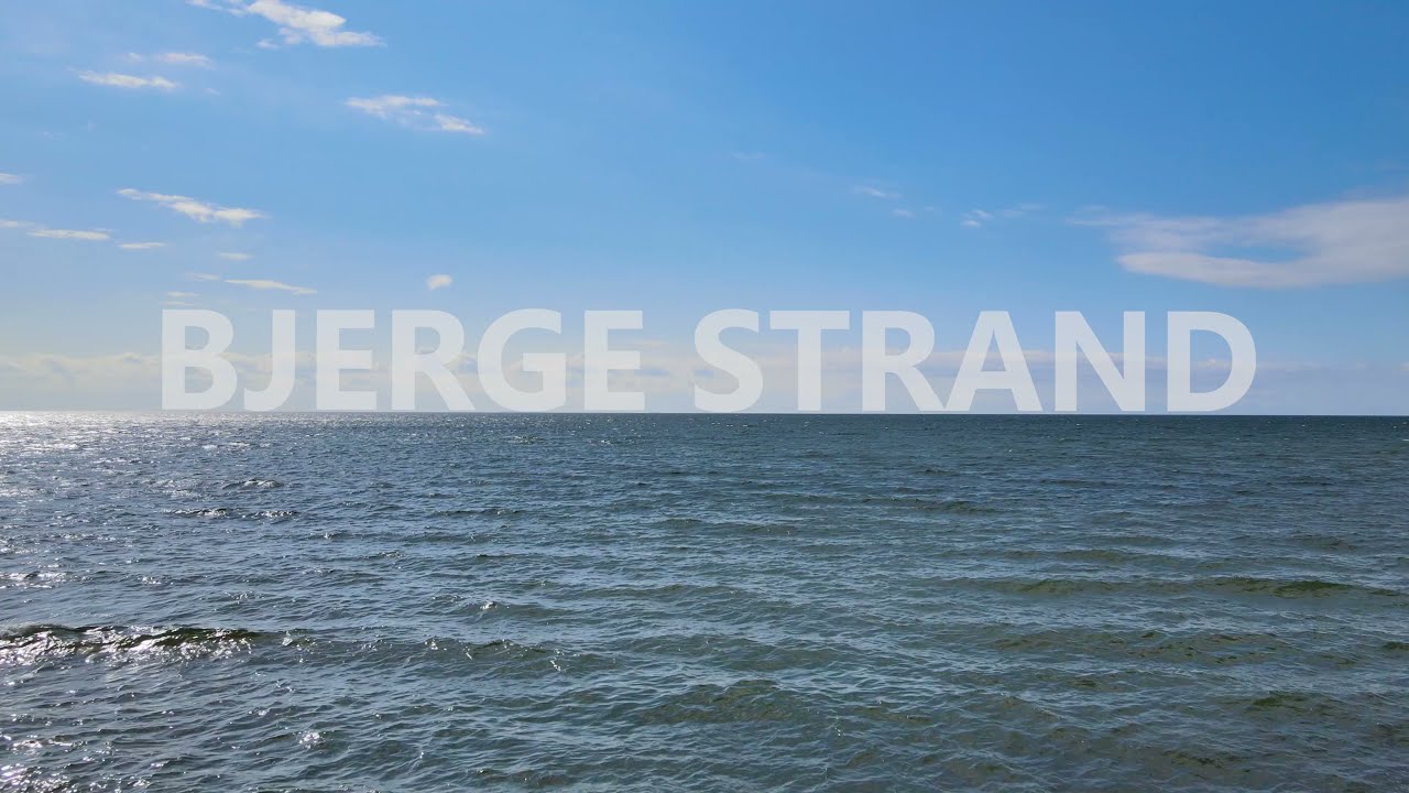 Bjerge strand - Sommerhusområde - YouTube