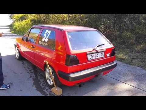 VW Golf mk2 smoke-dieselgate - YouTube