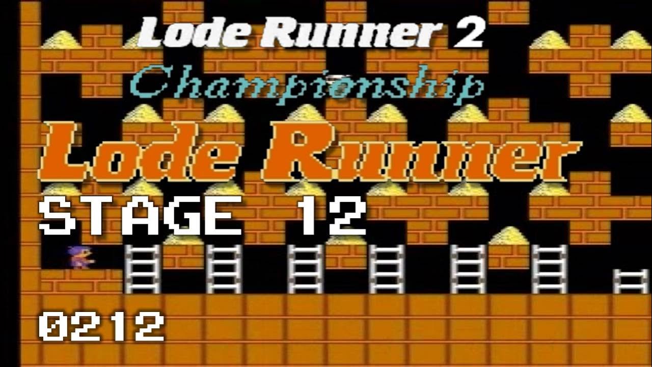Lode Runner 2 - Stage 12 [0212] - YouTube