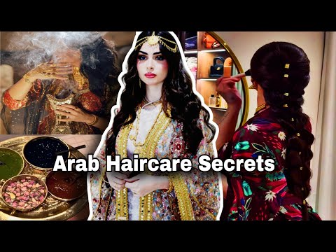 How Arab Women Keep Their Hair Long, Thick & Shiny 
