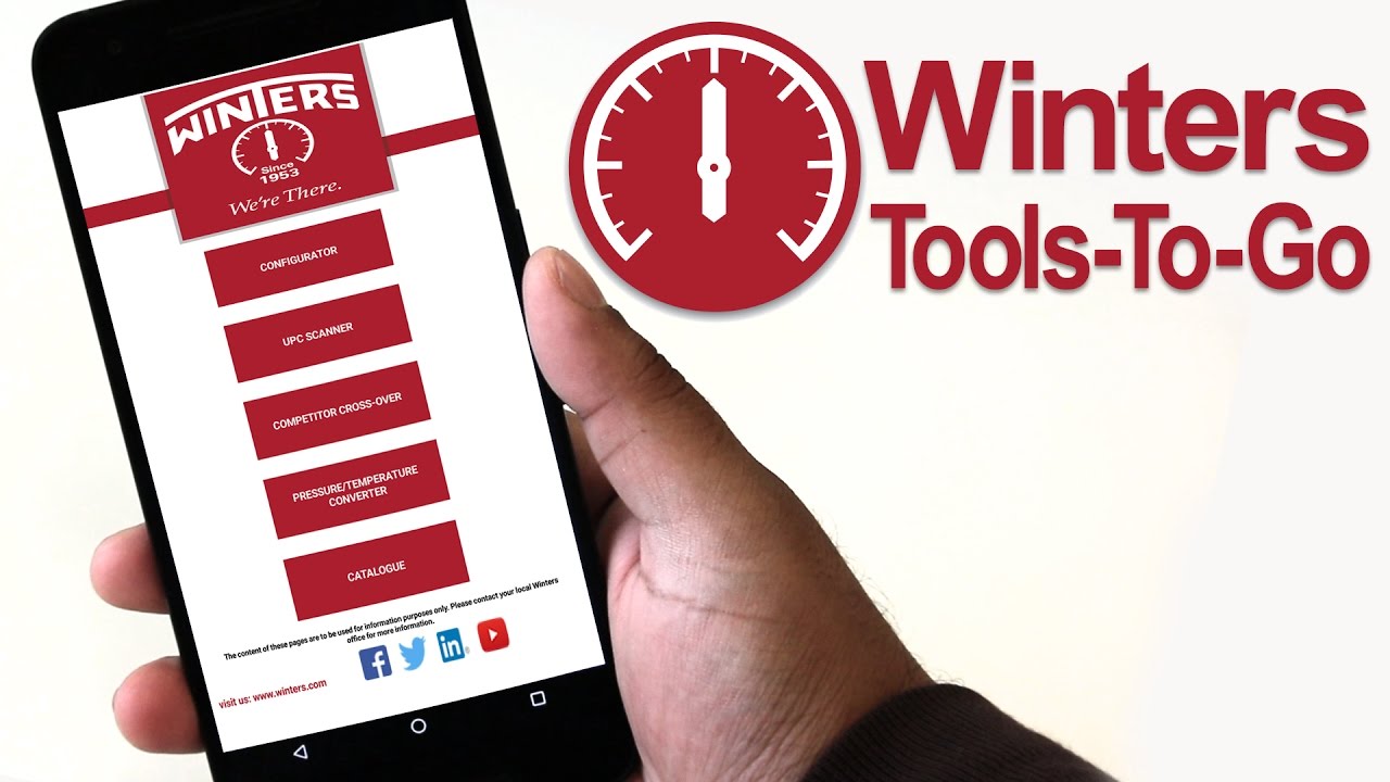 Winters Tools-To-Go App - YouTube