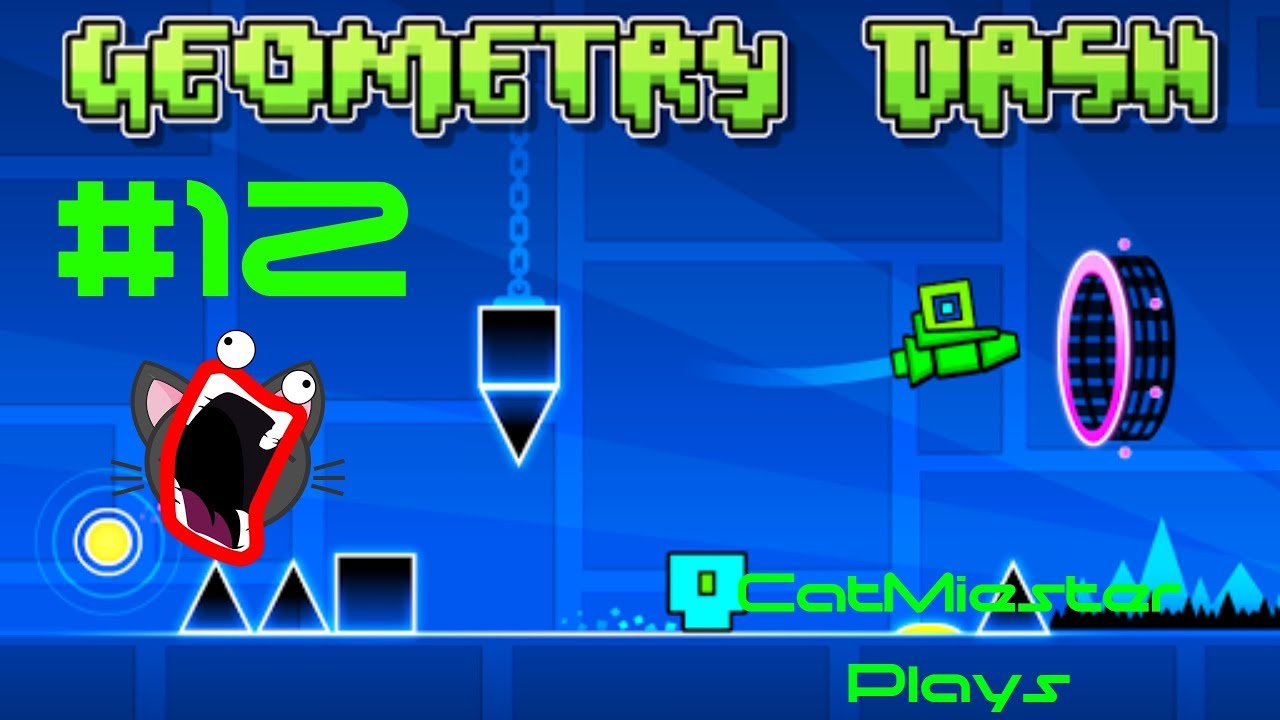 Geometry Dash: Hard Level Actually Easy?!?: Episode 12 - YouTube