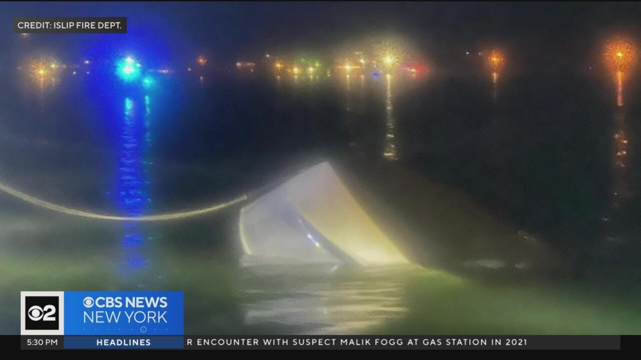 Couple killed in boating accident off Fire Island - YouTube