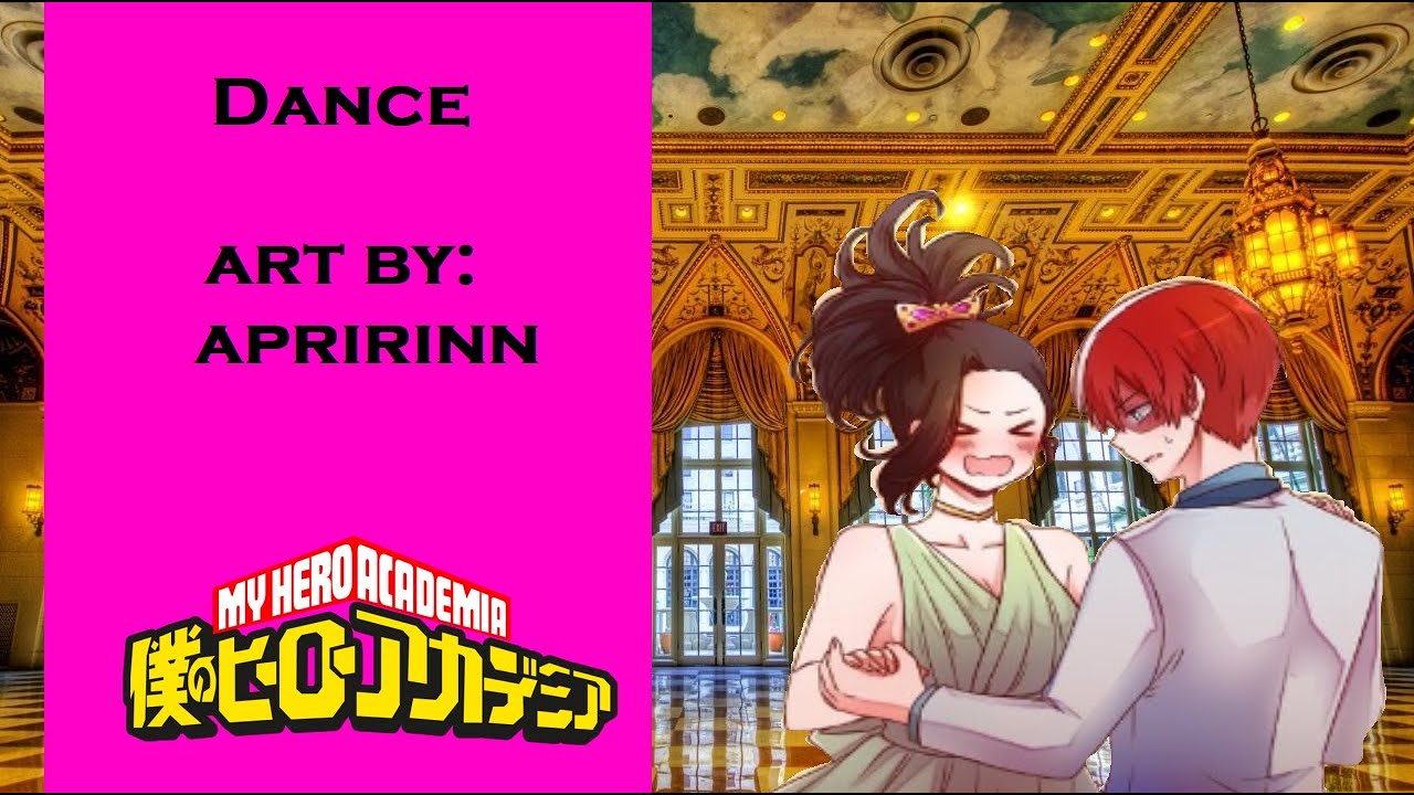 [My Hero Academia Comic Dub] Dance ( Todoroki x Momo ) - YouTube