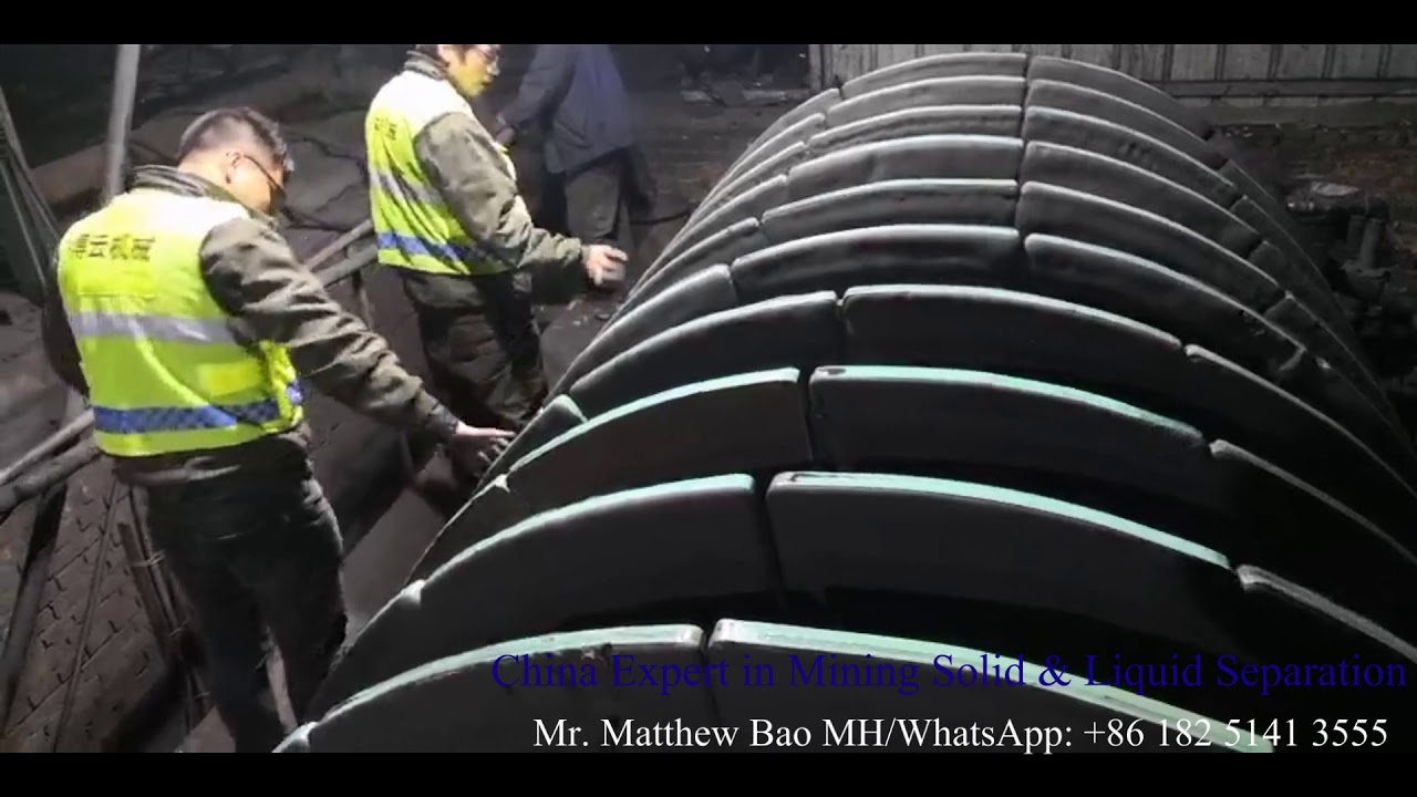 iron ore concentrates slurry separation filter video - YouTube