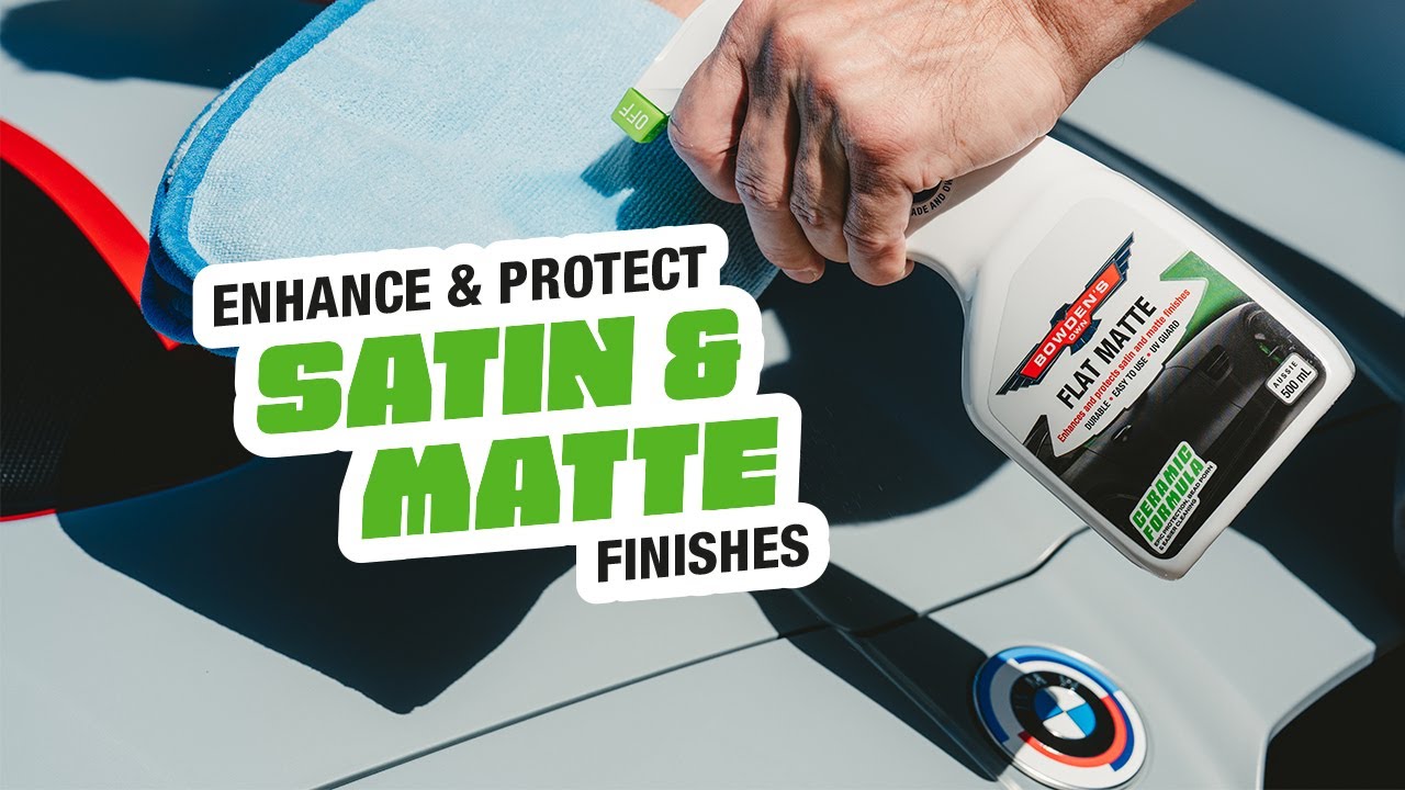 How to Protect and Enhance Matte, Satin Paints & PPF finishes. - YouTube