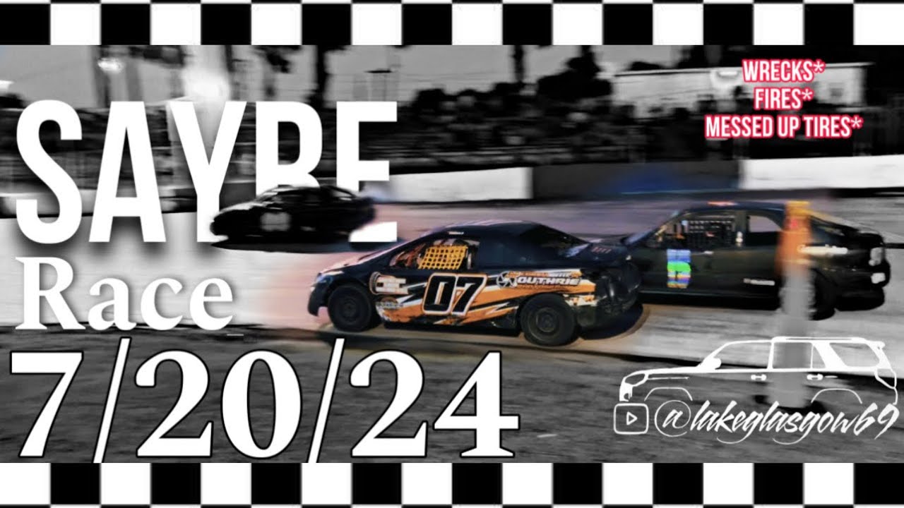 Sayre Race 7/20/24 *inside ride with 07 Carter Tisdale* - YouTube