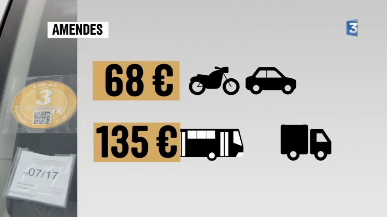 Pic de pollution à Toulouse : la vignette Crit'Air, comment ça marche ...
