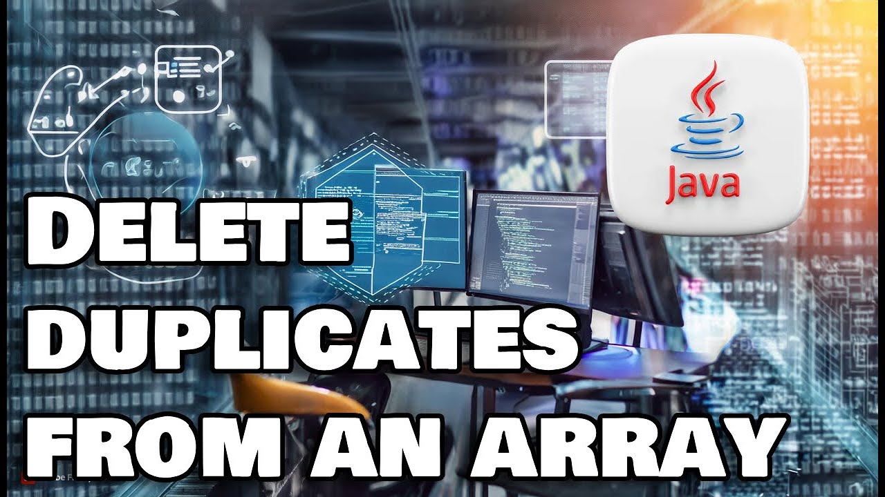 Delete Duplicates From A Sorted Array In Java Youtube 4020