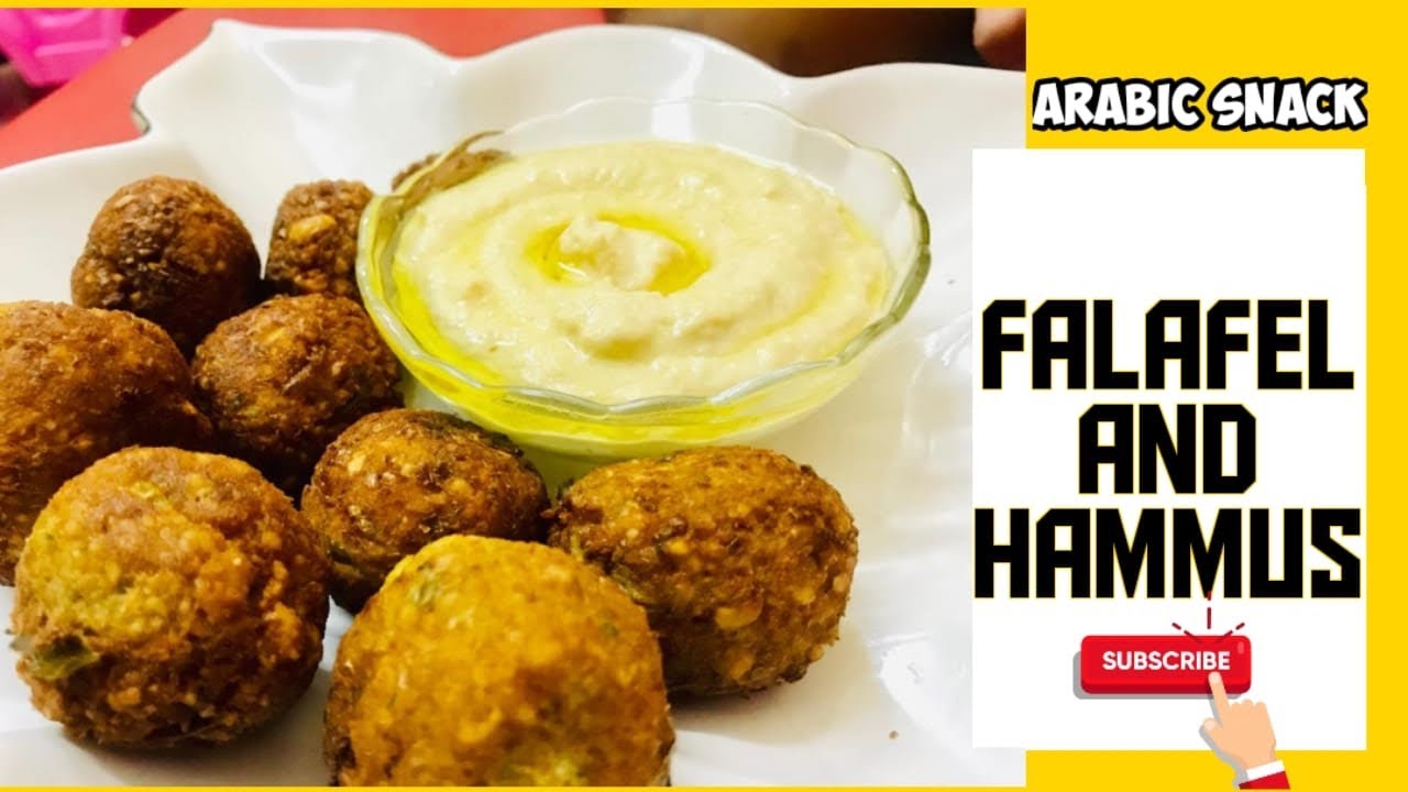Falafel with Hammus || ഈ arabic snack കഴിക്കാത്തവരുണ്ടാവില്ല || hammus ...