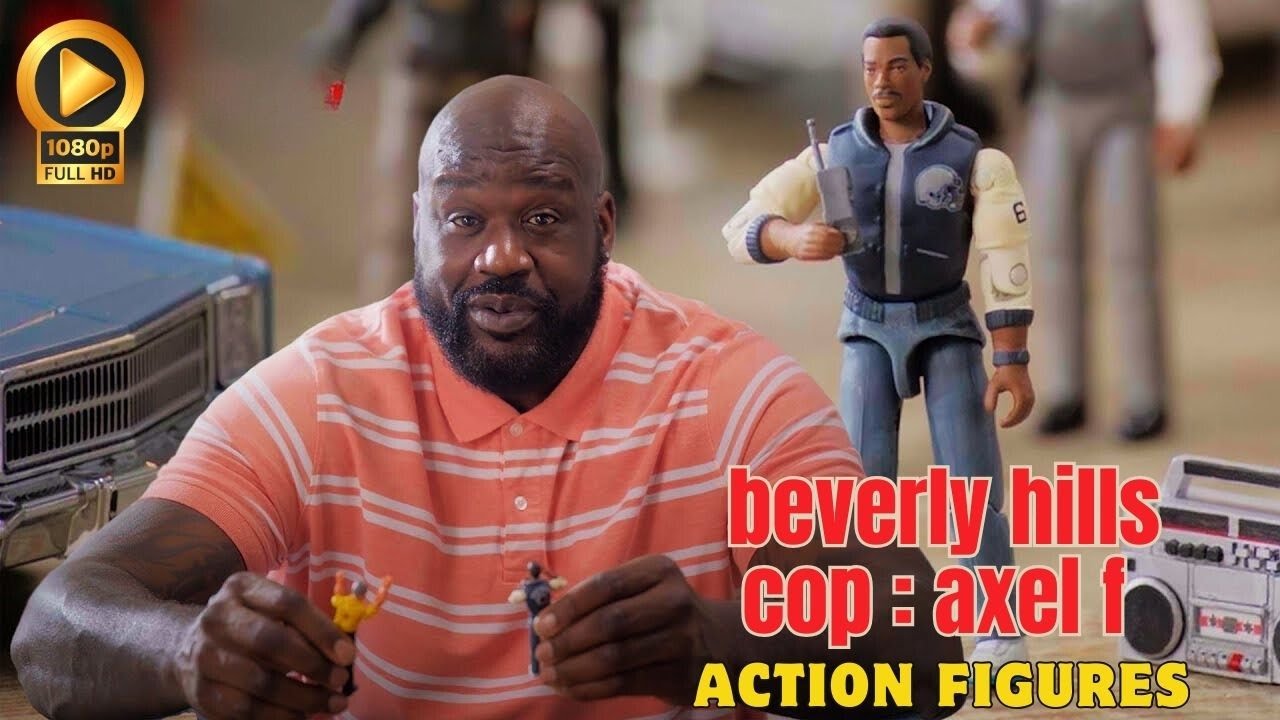 Shaq Plays With Beverly Hills Cop: Axel F Action Figures | Everything ...