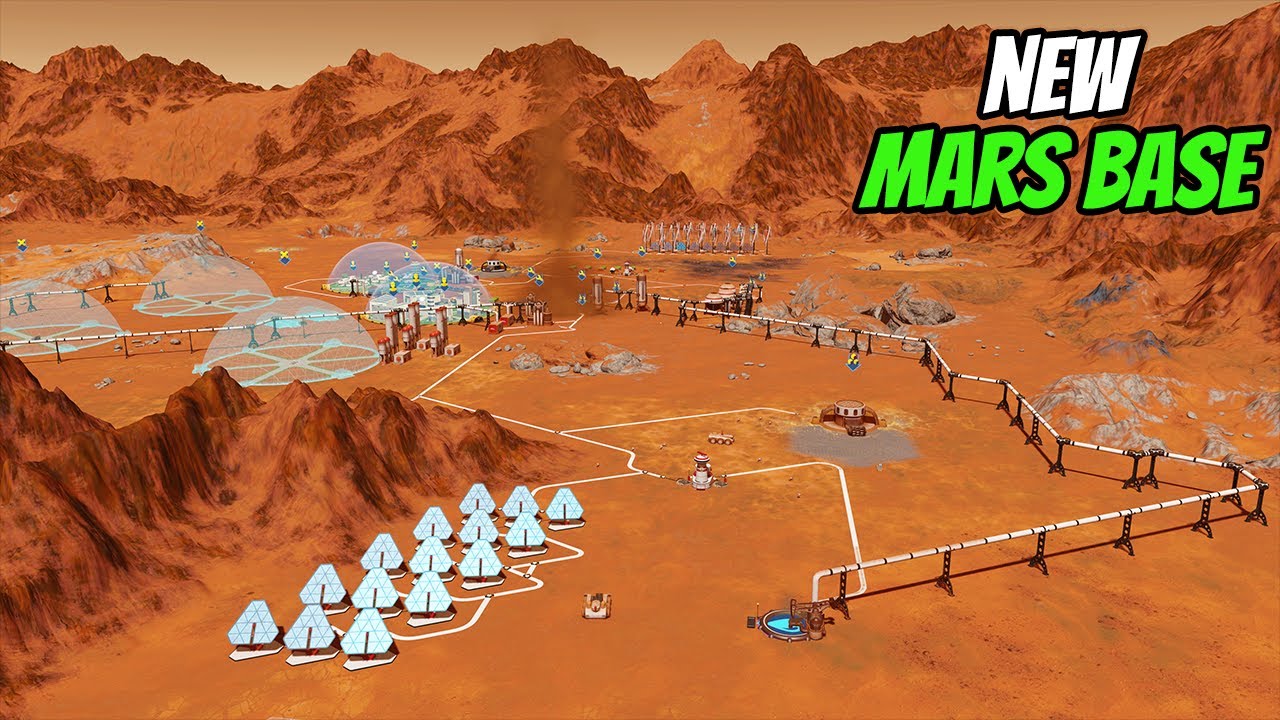GROWING FOOD ON MARS | SURVIVING MARS #3 - YouTube