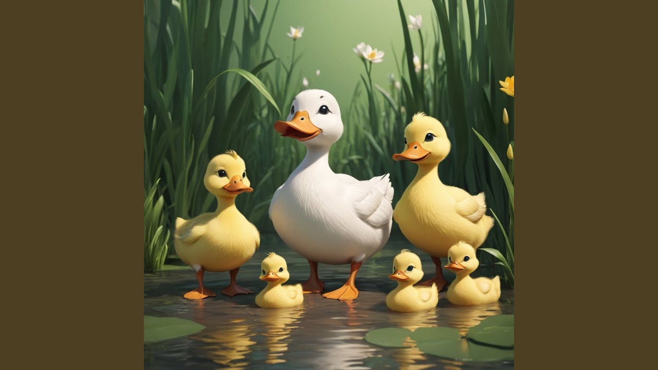 Nursery Rhymes, Five little duck with moms say quack quack - YouTube