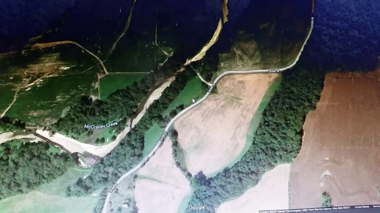 How to find new creeks to explore using Google Map's satellite view ...