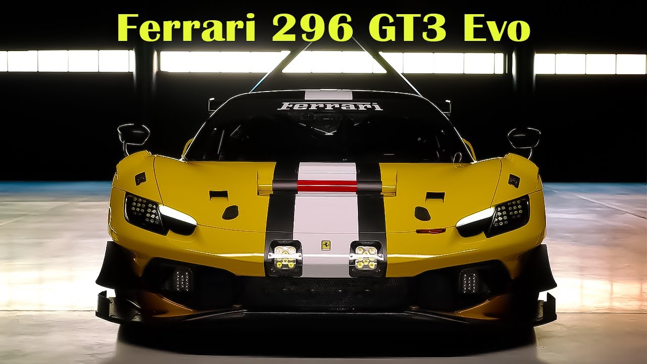Ferrari 296 GT3 Evo Revealed: Built to Push Limits with Even More ...