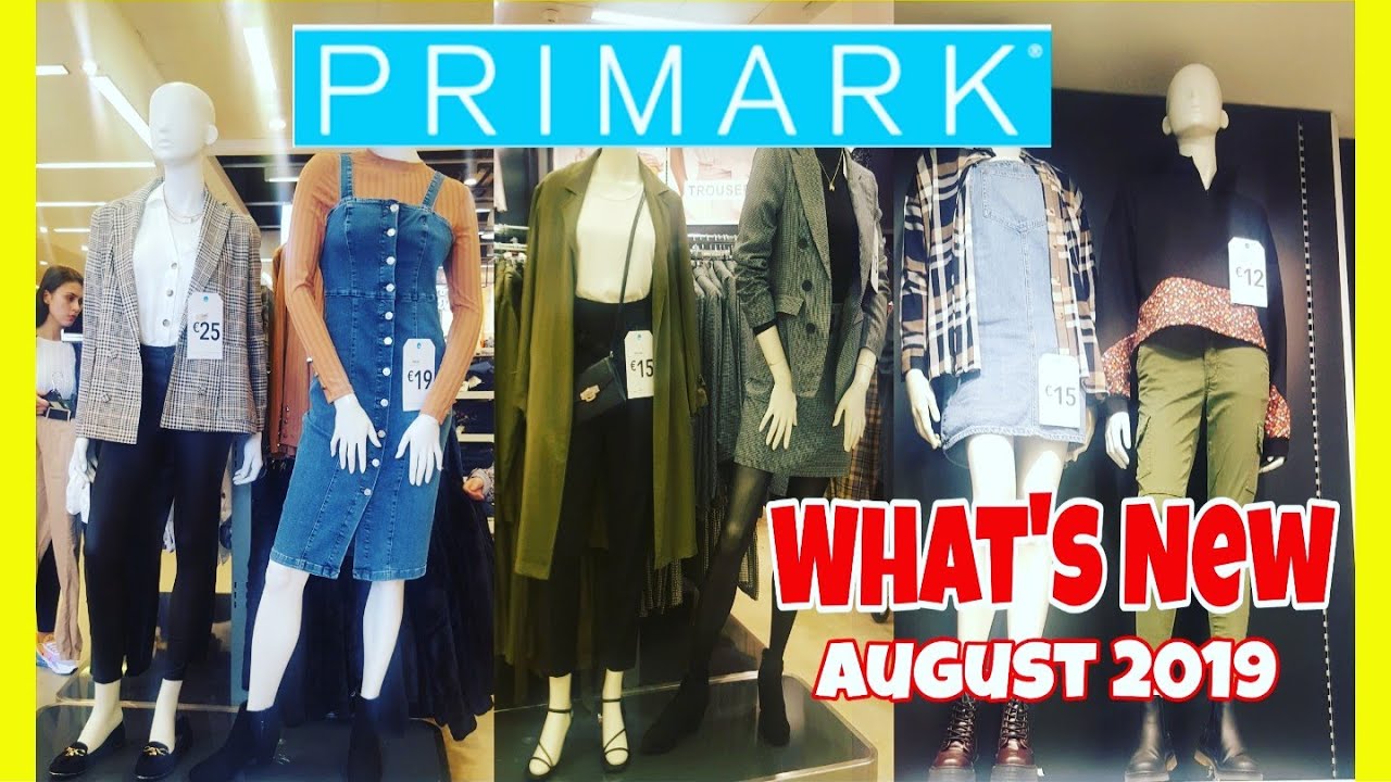 What's New in PRIMARK 2019| Autumn Collection - YouTube