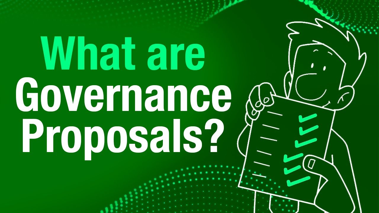 What are Governance Proposals? - YouTube