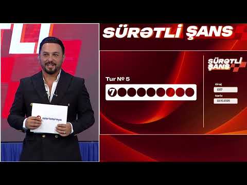 22.10.2025 Sürətli Şans - 07 Tiraj