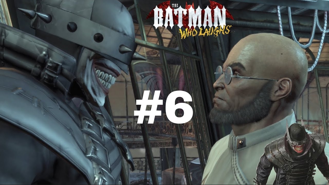 The Batman who laughs takes on Arkham city story with no health bar ...