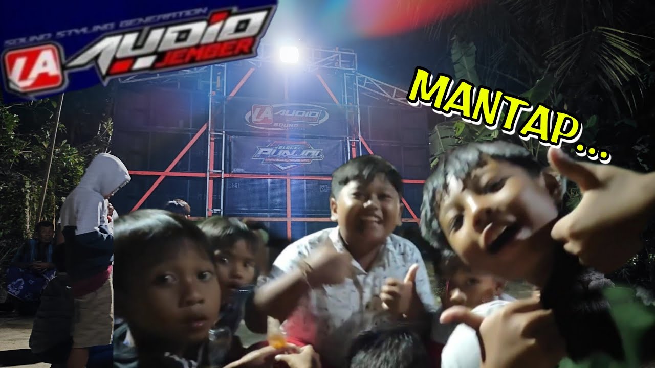 Ini Tanggapan Bocil🔥La audio Jember Cek sound & latihan Dancer karnaval ...