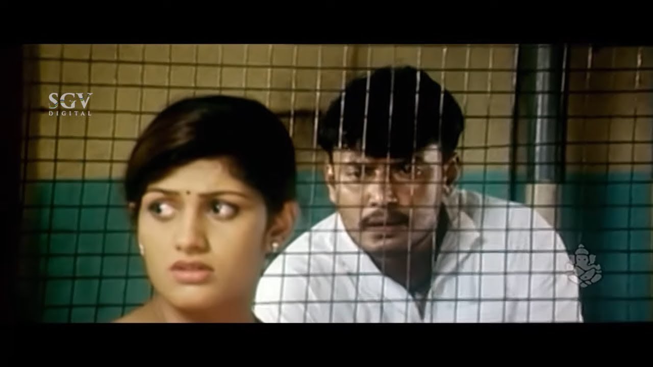 Darshan Crying in Jail, Radhika Called Him Fraud Comedy Scenes ...