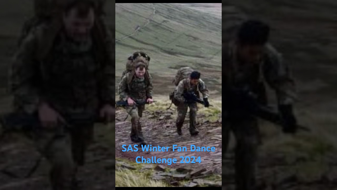 SAS Winter Fan Dance Challenge 2024 #TSFEevents #outdoorfitness #hiking ...