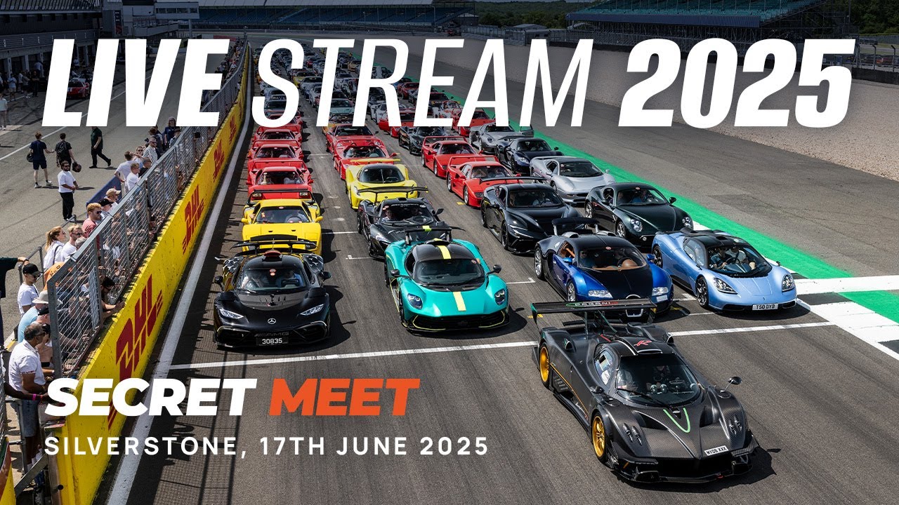 Secret Meet 2025 LIVE | Watch the World’s Rarest Supercars in Action ...