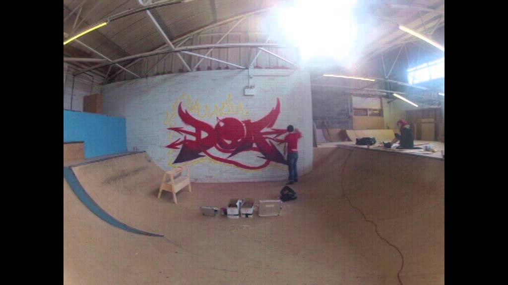 DOA Graffiti at The Space - YouTube