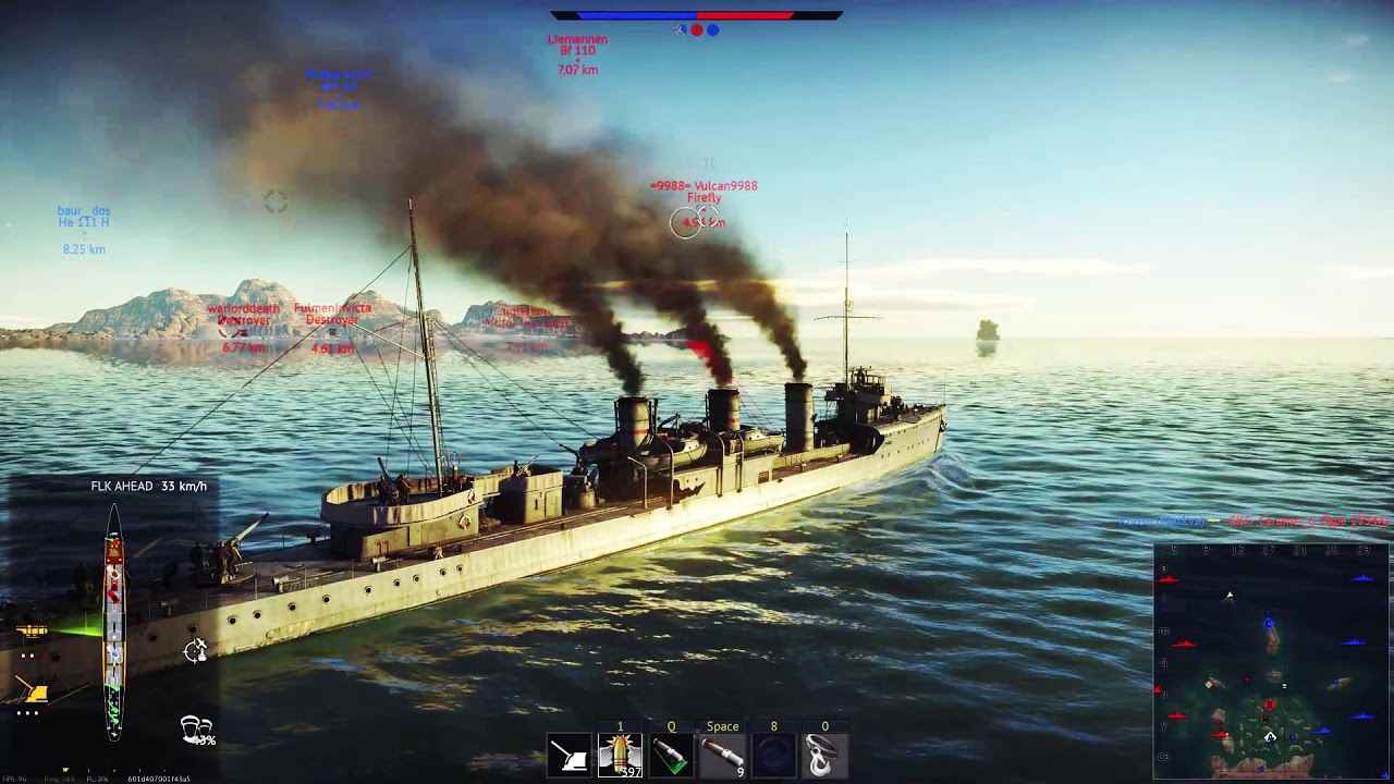 War Thunder - Frunze Destroyer - YouTube