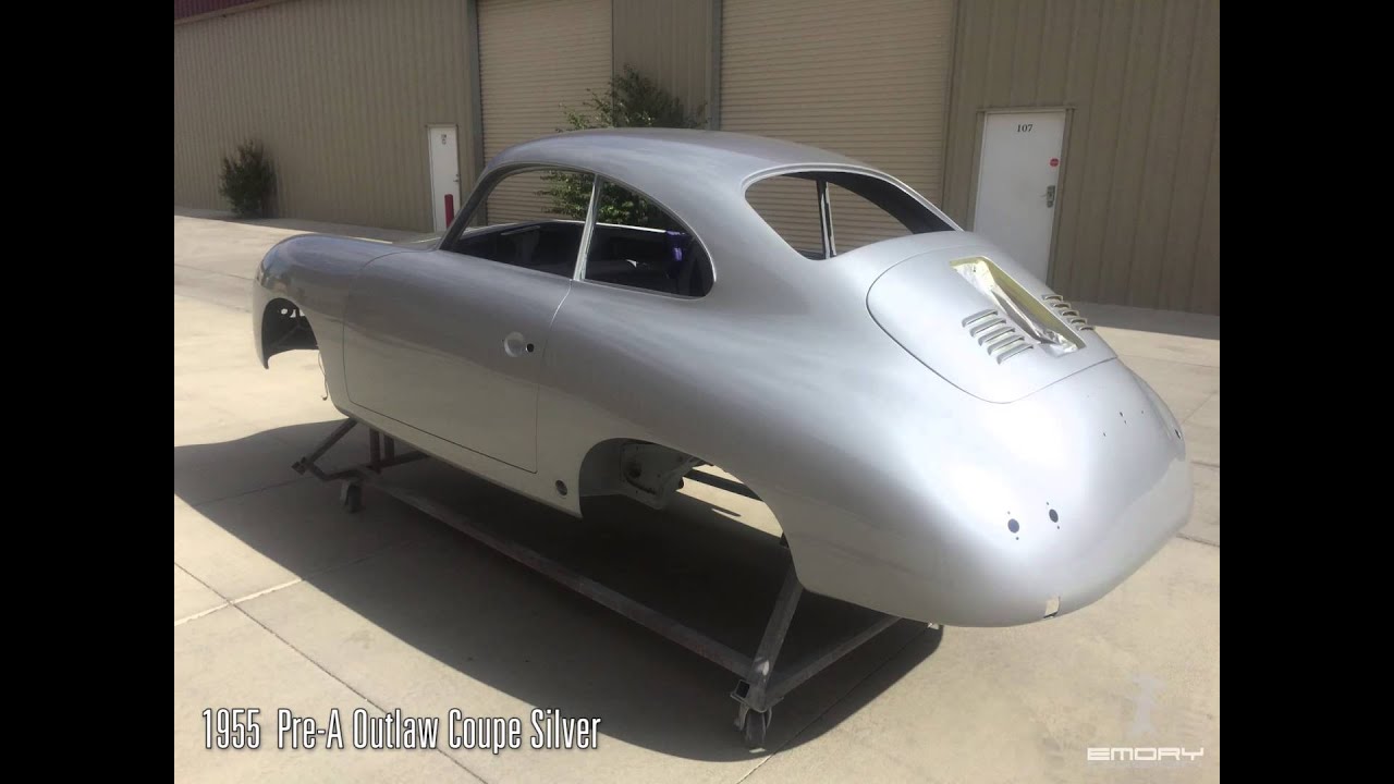 Emory Outlaw 1955 Porsche 356 Pre-A Coupe Silver - YouTube