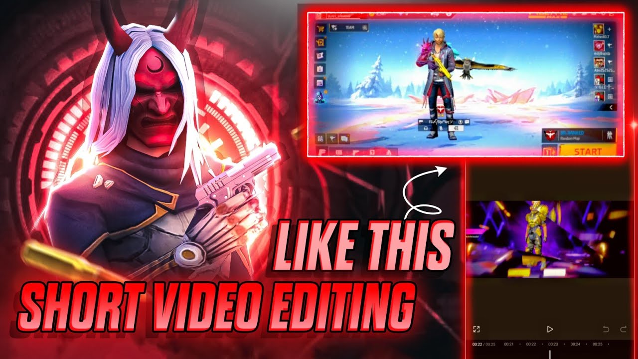 Free Fire short video Editing Tutorial CapCut Tutorial #edit #freefire ...