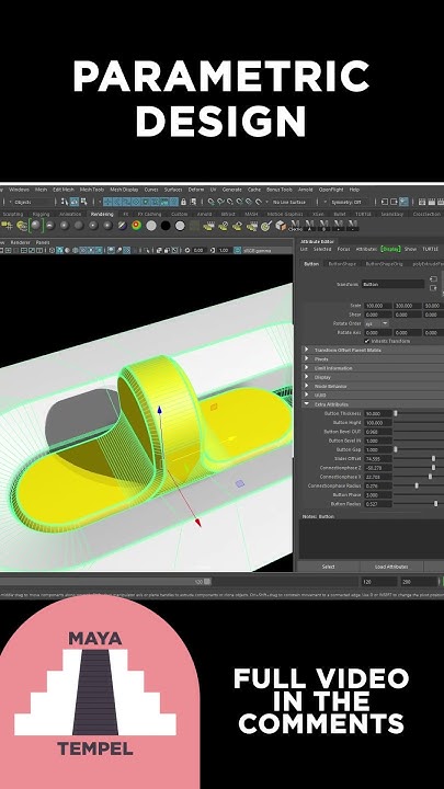 MAYA #Shorts Parametric - YouTube