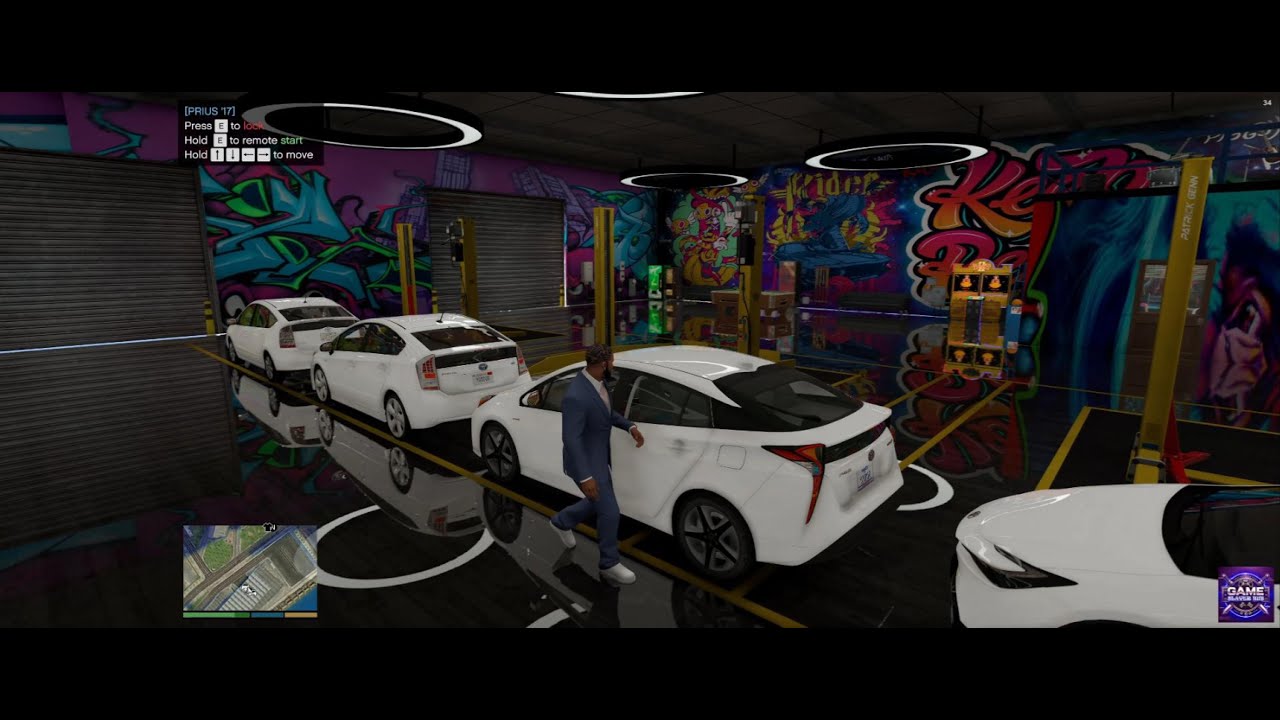 GTA V MOD | TOYOTA PRIUS COLLECTIONS - YouTube