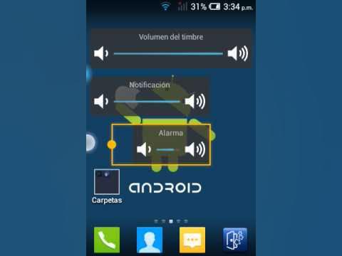widget control de volumen para android - YouTube