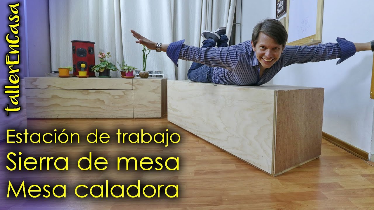 Sierra de mesa casera - YouTube