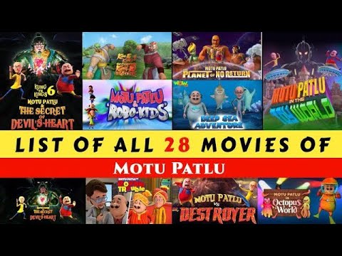 Motu Patlu Movie | List of all movies of Motu patlu - YouTube