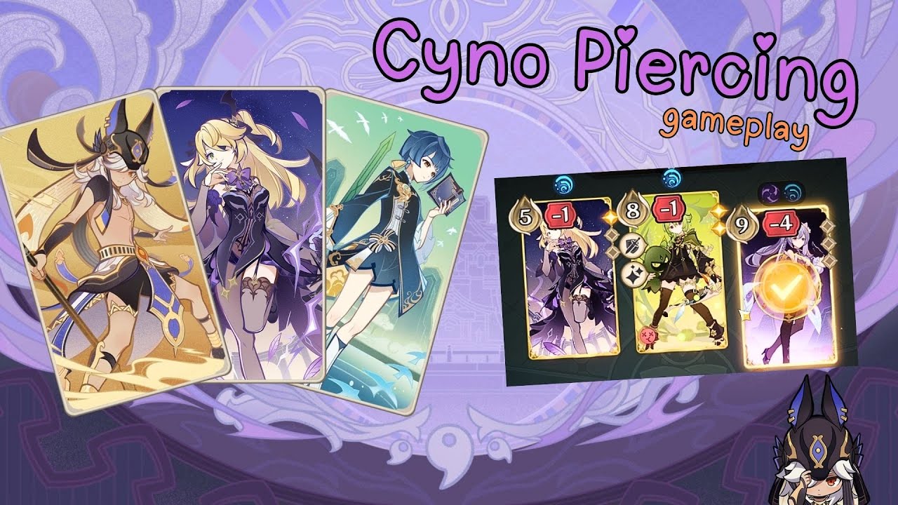 Cyno Piercing | Genshin TCG Deck - YouTube