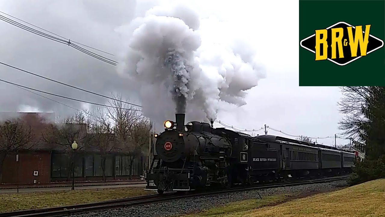 Black River & Western 60: Steaming Through the Rain on the Way to ...
