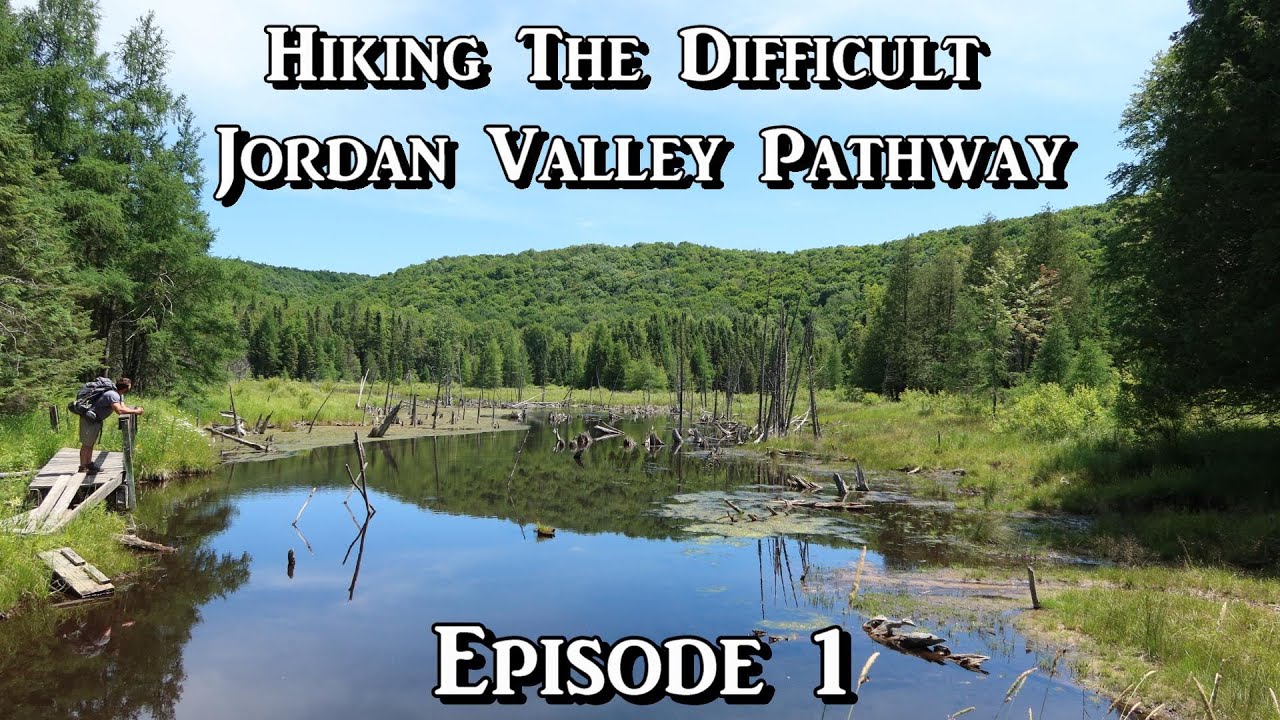 Hiking The Difficult Jordan Valley Pathway Episode 1 - Michigan ...