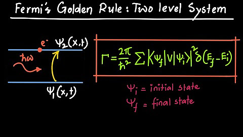 Fermi Golden Rule - YouTube