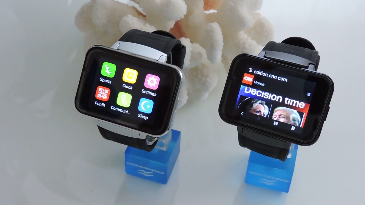 Awatch Vision Android 4.4 Smart watch phone (3G) 2.2 inch display with ...